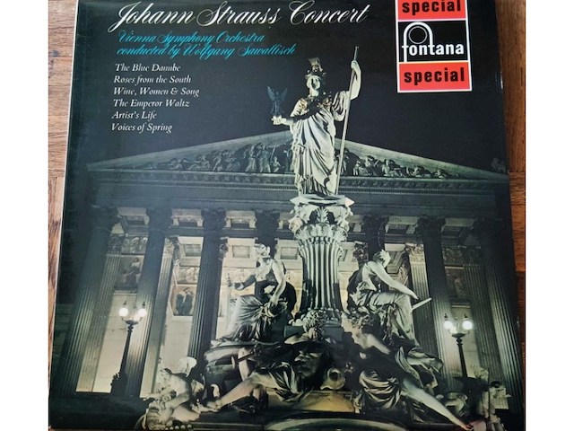 Johann Strauss-Strauss Concert Made in UK LP (1970)