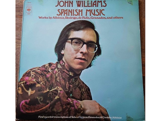 John Williams-Spanish Music Made in UK LP (1970)