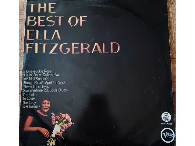 Ella  Fitzgerald-The Best of Ella Fitzgerald LP