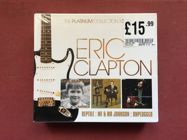 Eric Clapton -REPTiLE/ME &;;; Mr.JoHNSoN/UNPLUGGED 3CD2010