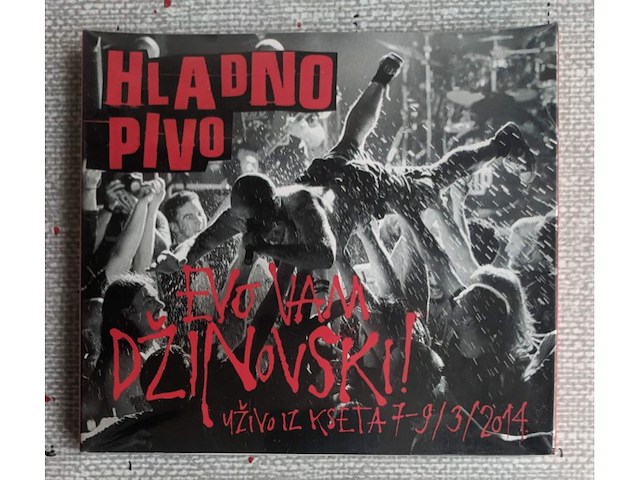 Hladno Pivo – Evo Vam Džinovski! • Uživo (CD+DVD)