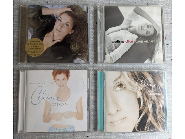 Celine Dion 4 CD originalna kanadska izdanja