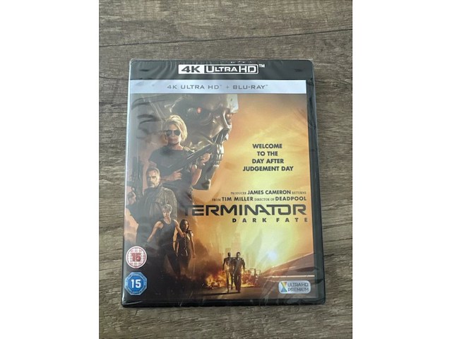 Terminator Dark Fate 4K UHD Blu-Ray