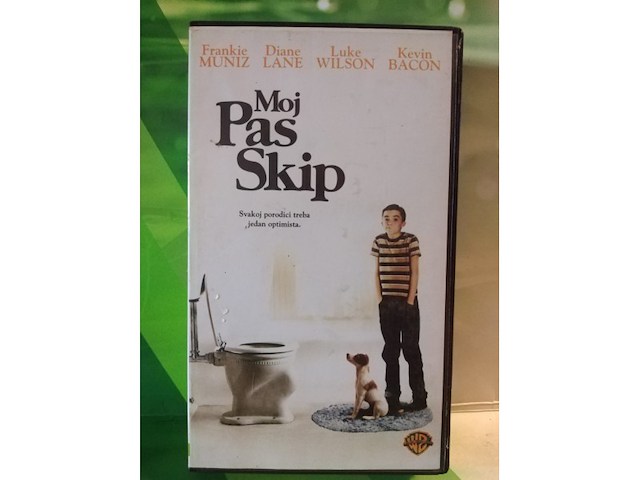 Moj Pas Skip - Frankie Muniz / Diane Lane / VHS /