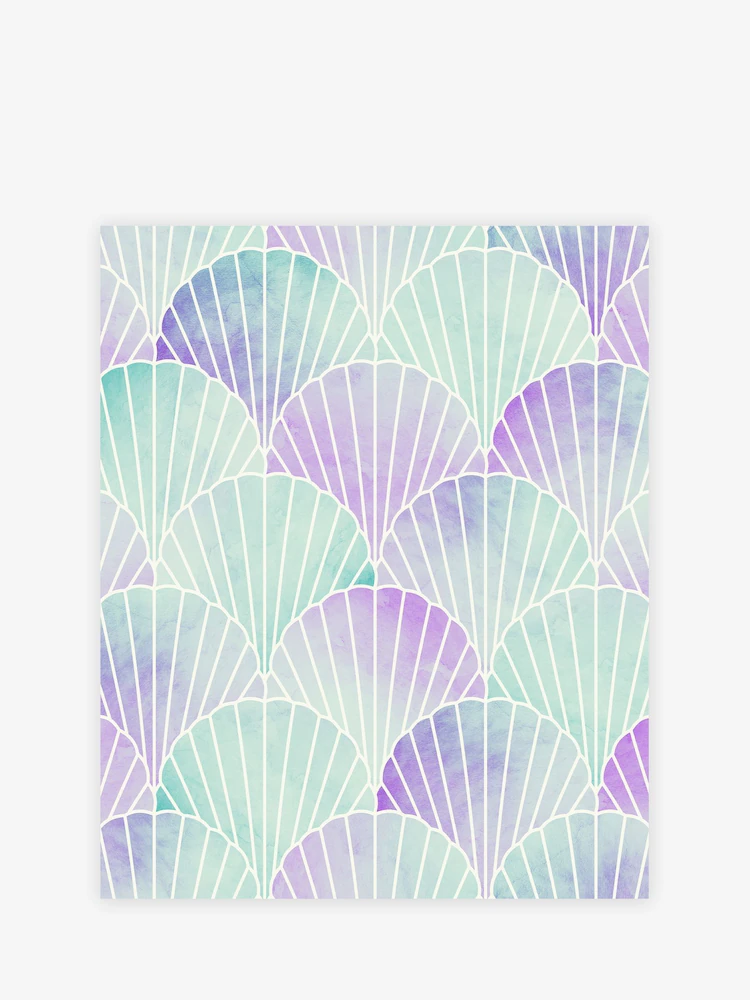 Mystic Purple Mermaid Shell 10M Wallpaper