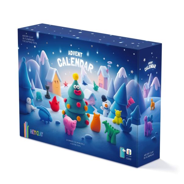 HEY CLAY Glina ADVENT CALENDAR - 36 cans