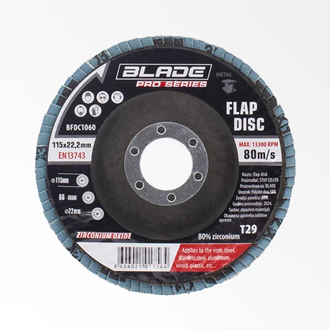 Flap disk (Cirkonijum) Premium, T29 – BLADE BFDC