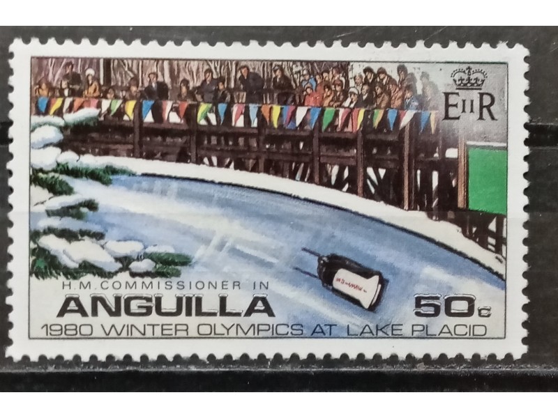 ANGUILLA 1980 - ZIMSKE O.I. LAKE PLACIO **