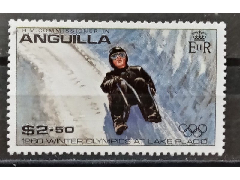 ANGUILLA 1980 - ZIMSKE O.I. LAKE PLACIO **