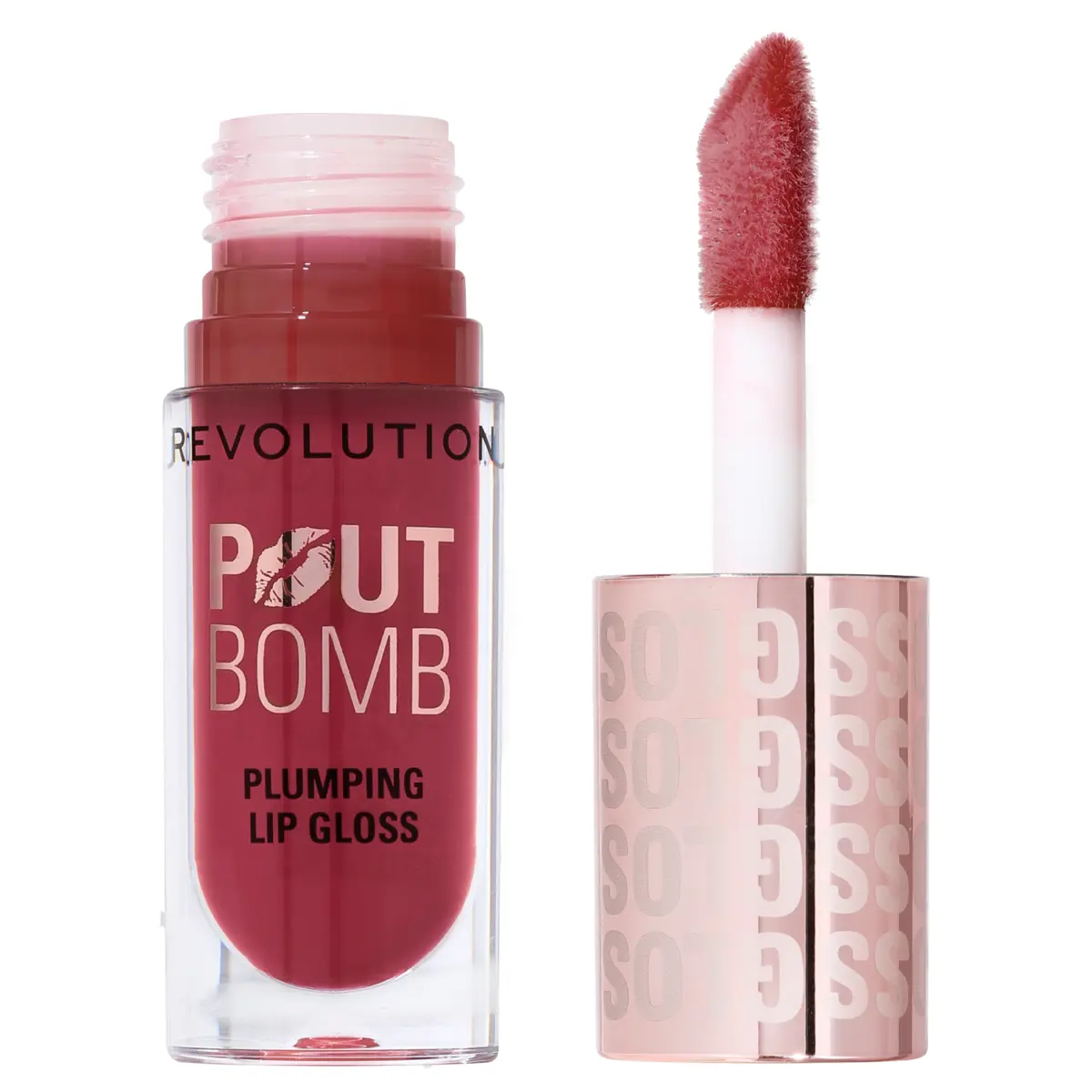 Sjaj za puniji izgled usana – Pout Bomb New Rosewood Rose Pink