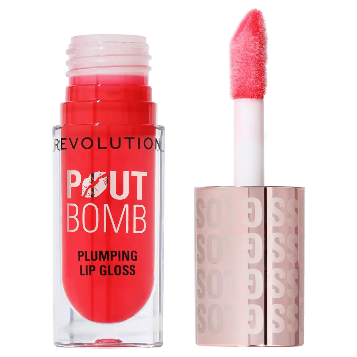 Sjaj za puniji izgled usana – Pout Bomb New Cherry Sheer Red