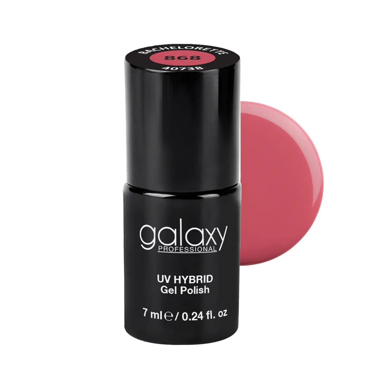 Trajni lak za nokte UV/LED GALAXY Hybrid 7ml Bachelorette S868