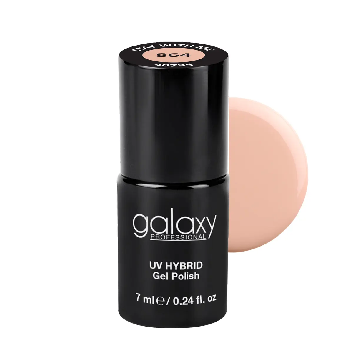 Trajni lak za nokte UV/LED GALAXY Hybrid 7ml Stay with Me S864