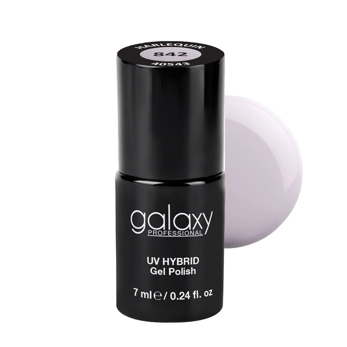 Trajni lak za nokte UV/LED GALAXY Hybrid 7ml Harlequin S842