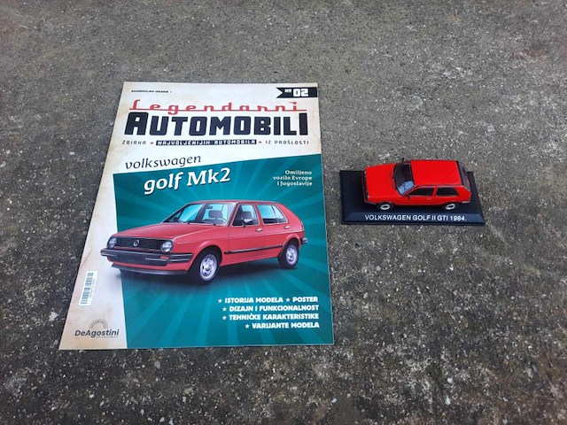 Legendarni automobili Br. 2 - Golf 2 GTI