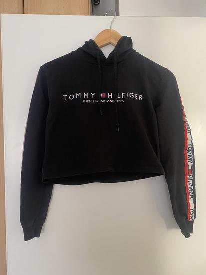 Crop top dukserica tommyhilfiger