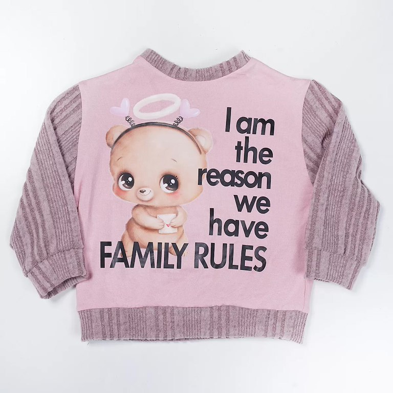 DUKS FAMILY RULES PINK