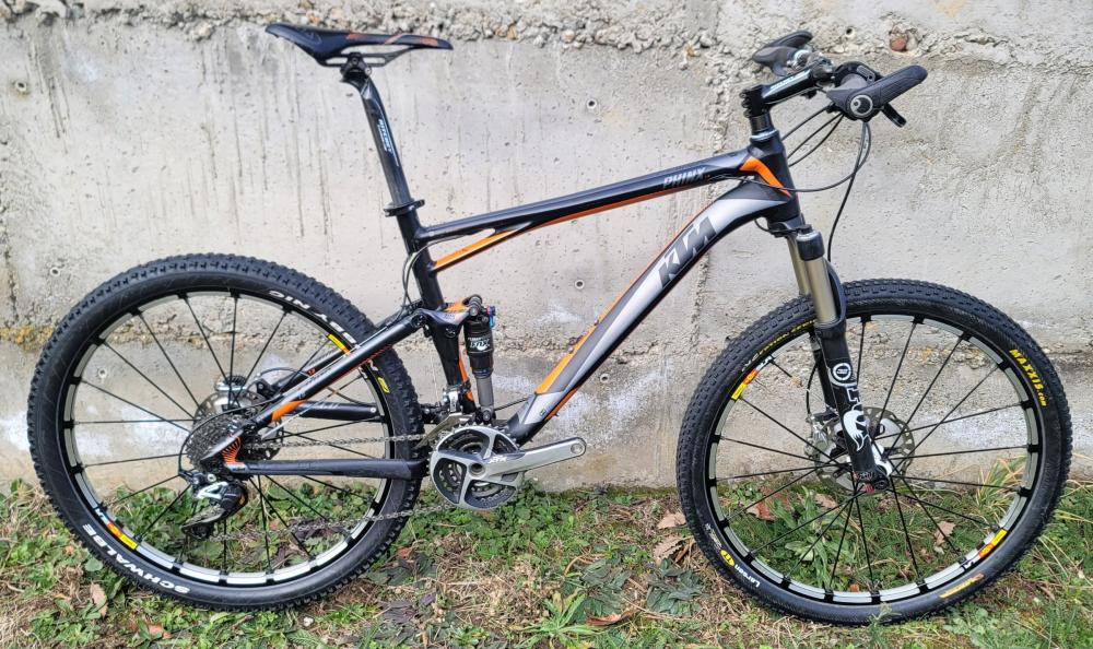 Ktm phinx 1.0 26" M,full xtr,fox,mavic slr