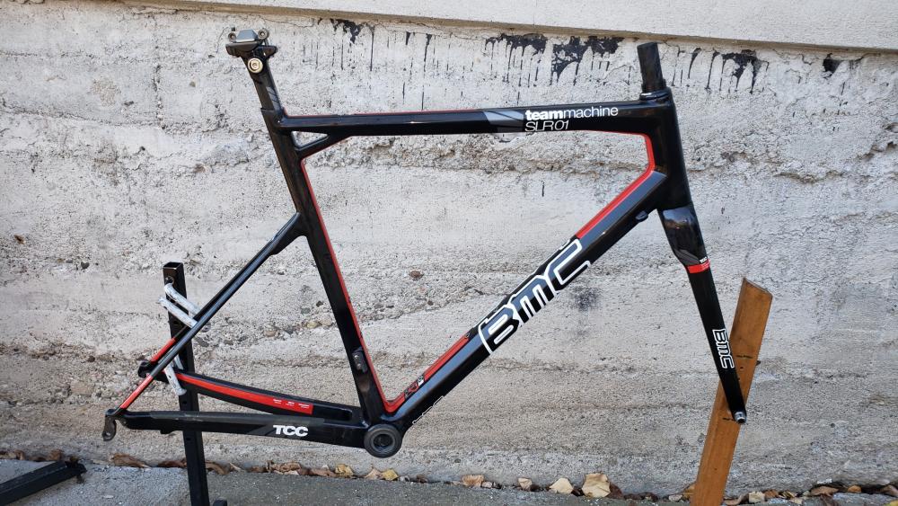 BMC Swiss teammachine 55cm full Karbon RAM i vila