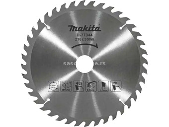 Makita TCT list testere za drvo 216x30x40z D-77344