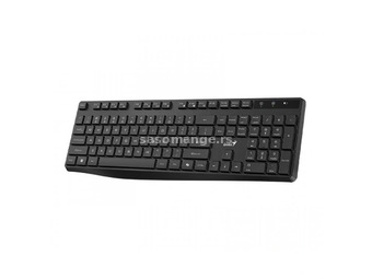 GENIUS Bežična tastatura KB-7200 Wireless USB US Crna