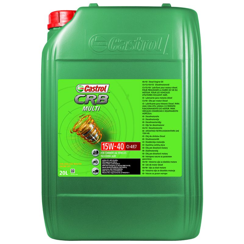 Ulje za motor CASTROL CRB (VECTON) 15W40 20L