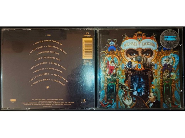 Michael Jackson-Dangerous Made in Austria CD (1991)