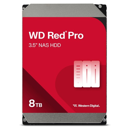 Western Digital 8TB WD Red Pro NAS Hard disk 3.5″ SATA 6Gb/s 256MB | WD8005FFBX