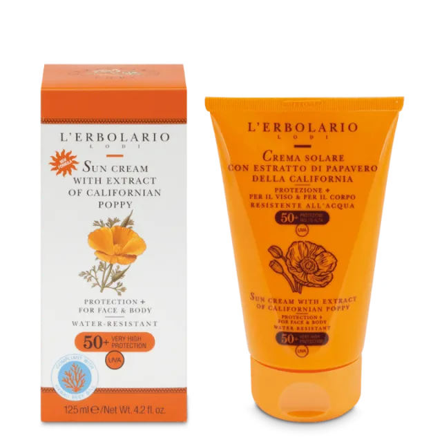 LERBOLARIO SUN KREMA SPF50 125ML