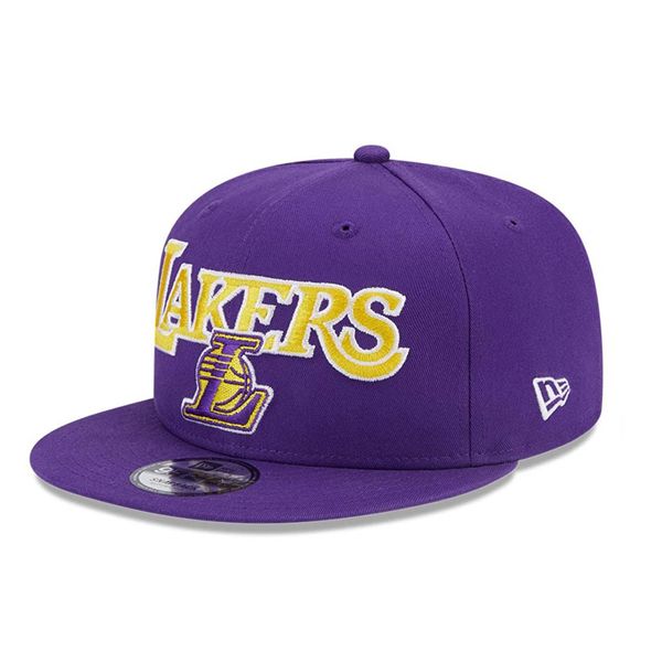 LOS ANGELES LAKERS 9FIFTY ADJUSTABLE CAP 'PURPLE'