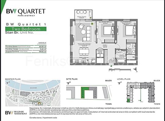 BW Quartet 1, 3.0, namešten i sa garažnim mestom