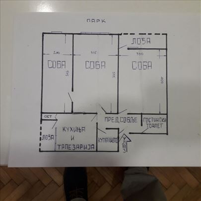 Karaburma-Salvadora Aljendea-65,5m2-trosoban