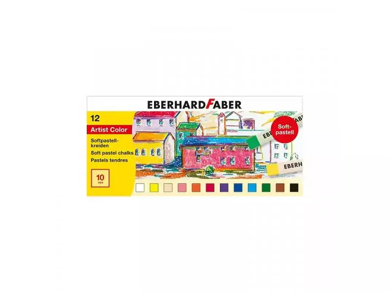 FABER-CASTELL PASTELE EBERHARD FABER SOFT 1/12