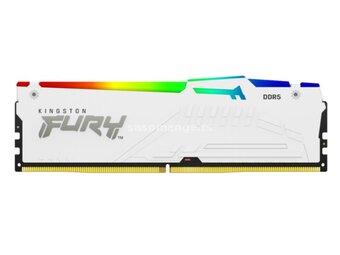 KINGSTON DIMM DDR5 32GB (2x16GB kit) 6000MHz KF560C30BWEAK2-32 FURY Beast RGB White EXPO