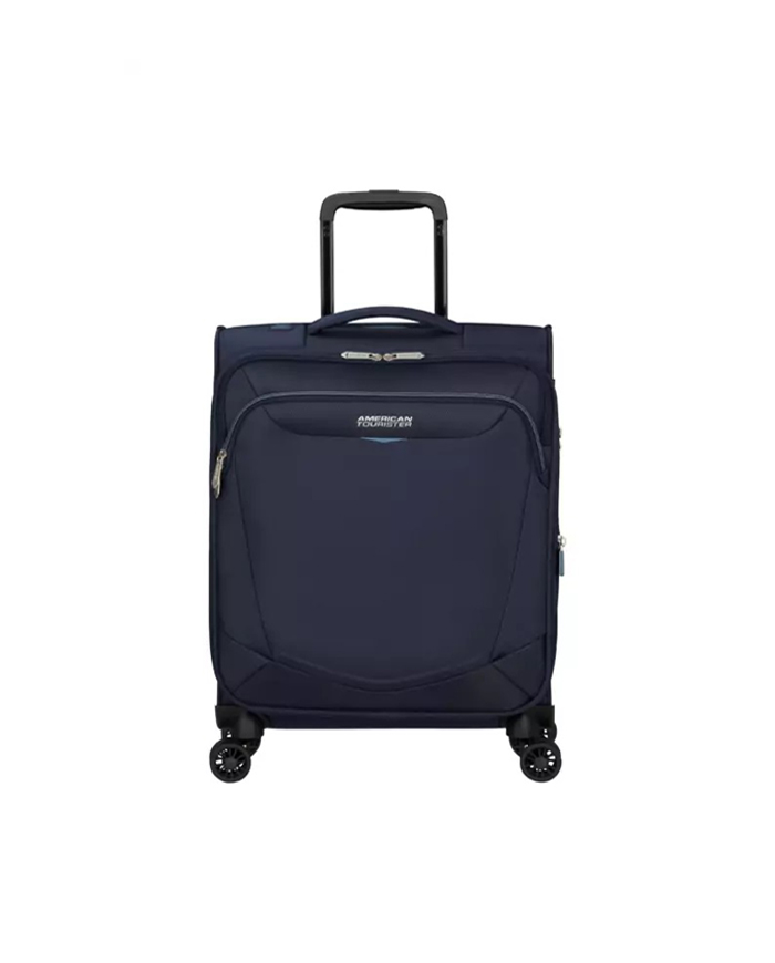 KOFER SUMMERRIDE-SPINNER S EXP TSA NAVY BLUE TROLLEY American Tourister