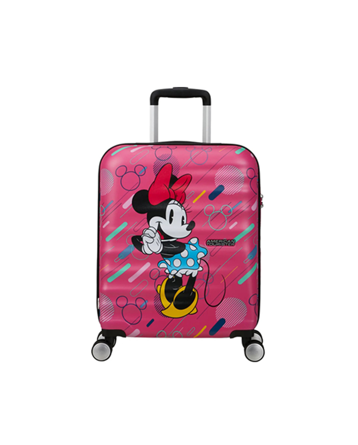 KOFER MINNIE FUTURE POP WAVEBREAKER SPIN.55/20 TSA PINK TROLLEY American Tourister