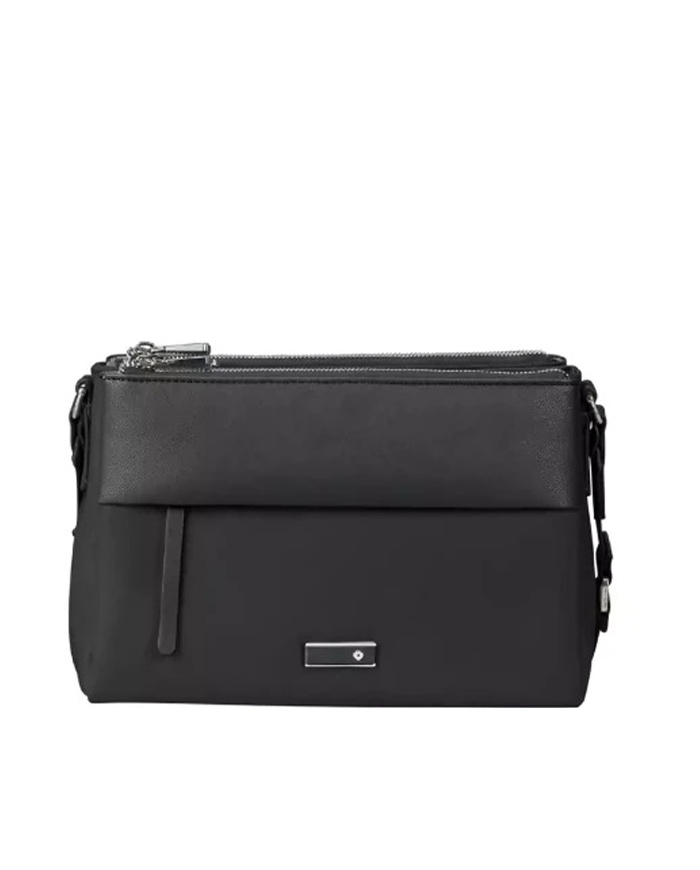 TORBA ZALIA 3.0-H.SHOULDER BAG 3 COMP BLACK Samsonite