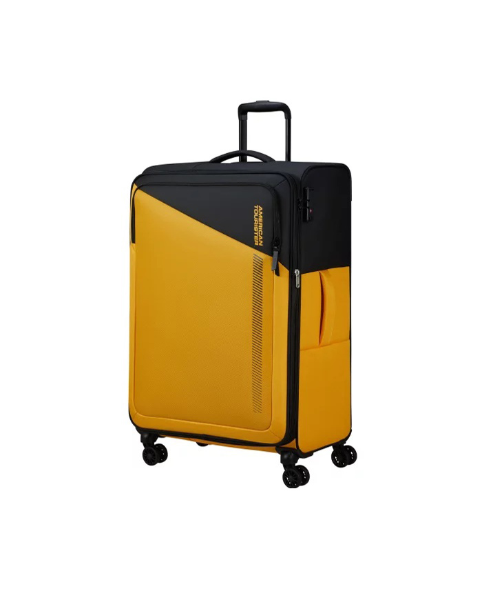 KOFER DARING DASH-SPINNER L EXP TSA BLACK/YELLOW TROLLEY American Tourister