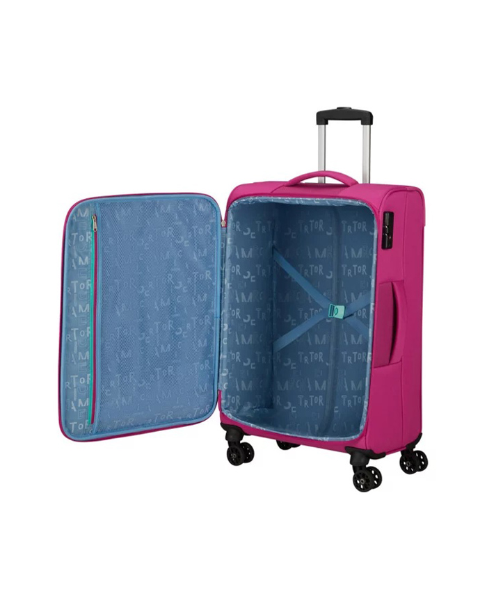 KOFER SEA SEEKER-SPINNER 68/25 TSA DEEP FUCHSIA TROLLEY American Tourister