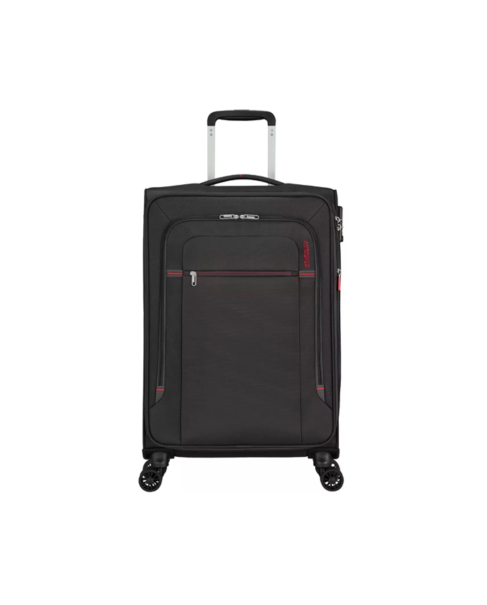 KOFER CROSSTRACK-SPINNER 67/24 TSA EXP GRAY/RED TROLLEY American Tourister