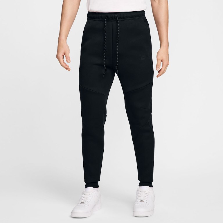 Nike M NK TCH FLC JGGR, muške pantalone, crna