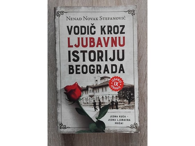 Vodič kroz ljubavnu istoriju Beograda Nenad Novak Stefa