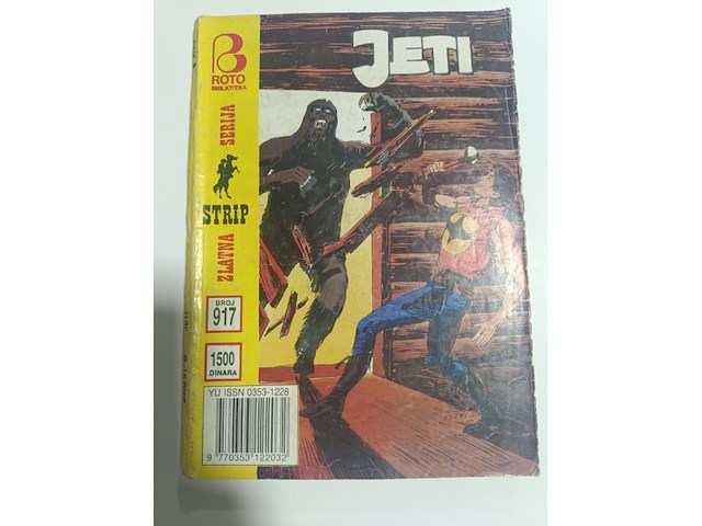 Zagor Zlatna Serija 917 Jeti