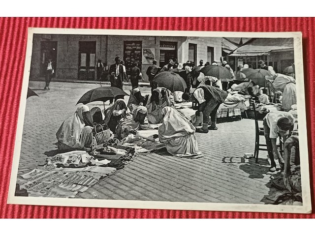 Razglednica..Sarajevo..čaršija .1936