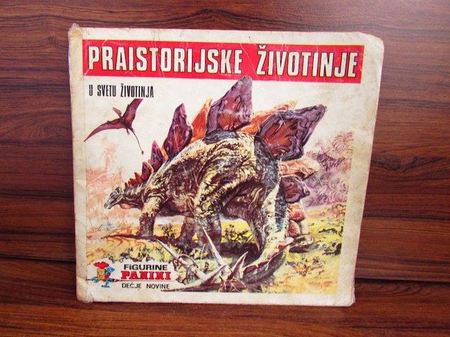 Praistorijske životinje - Panini album (1974.)