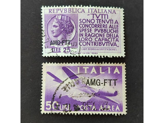 1954 Italija - Trst zona A