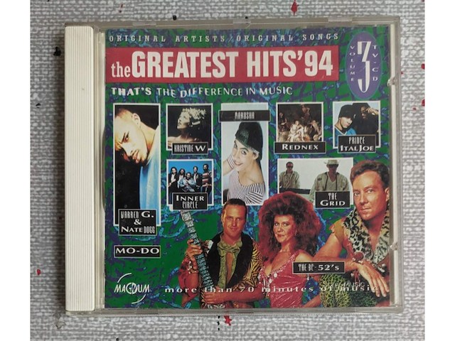 Razni izvođači - The Greatest Hits `94 Volume 3