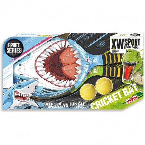 XW Sports set reketa za stoni tenis 2 loptice ajkula