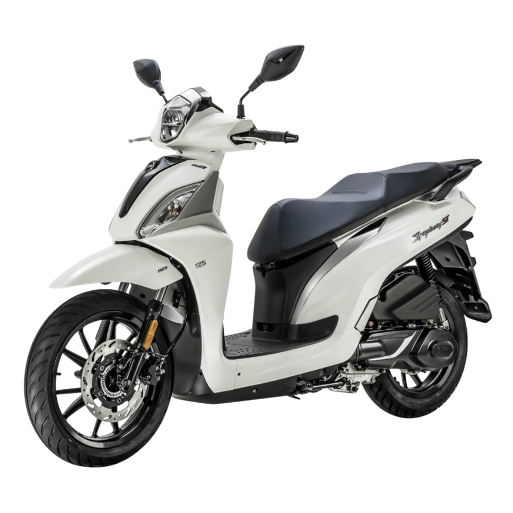 SYM Symphony ST 125 LC White Motocikl