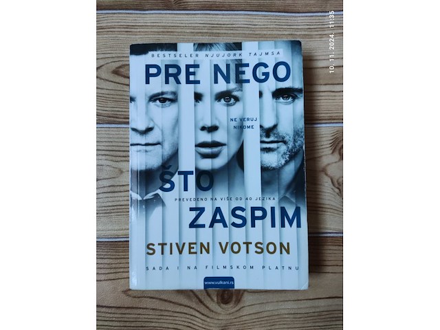 Pre nego sto zaspim-Stiven Votson